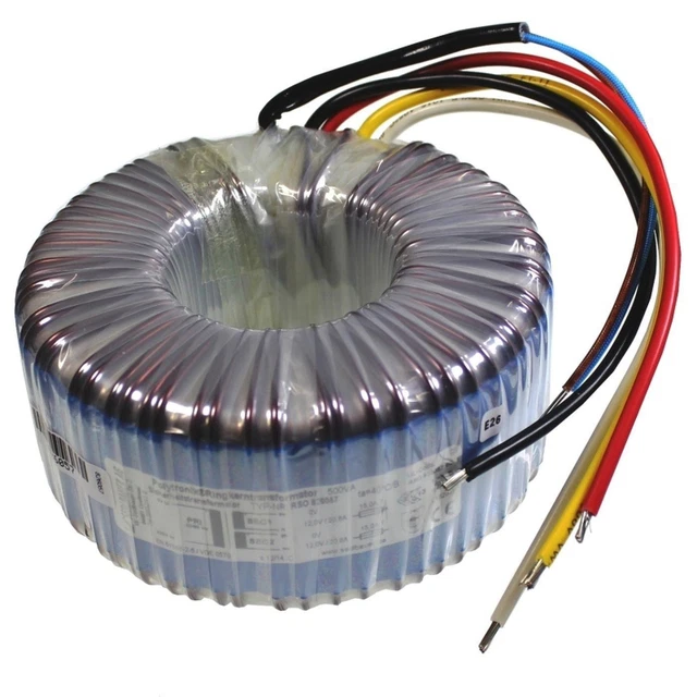 RING CORE TRANSFORMER 500VA 230V 2x18V 36V sedlbauer RSO-826058 £99.19 ...