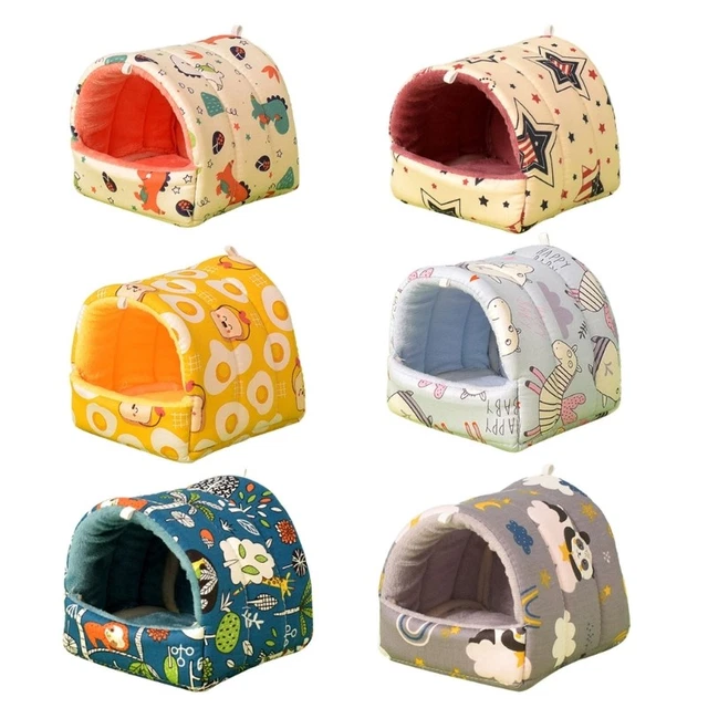 HAMSTER SLEEPING BED Small Animal Hammock Bed Hideout Bedding Toy ...