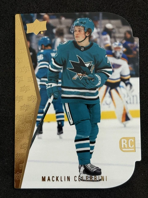 2024-25 UPPER DECK Macklin Celebrini Retro Die-Cut Tribute Rookie RDT ...