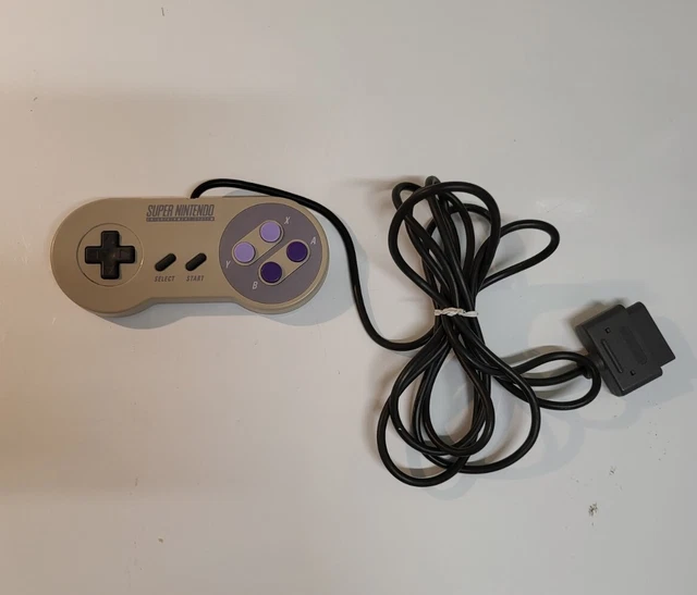 SNES SUPER NINTENDO Original Controller Authentic OEM OFFICIAL SNS-005 ...