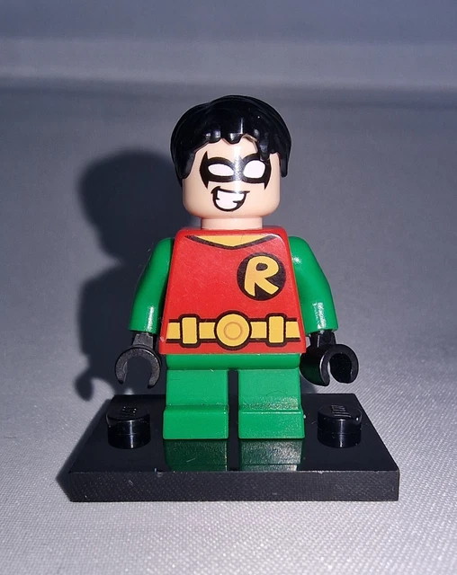 LEGO MINIFIGUR, ROBIN short Legs, Super Heroes, Superhelden, Batman II ...