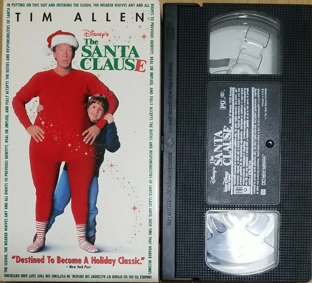 THE SANTA CLAUS VHS, Tim Allen, Walt Disney Christmas Movie. £6.65 ...