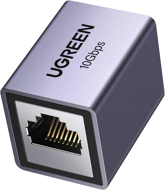 UGREEN RJ45 COUPLER,10GBPS High-Speed Aluminum Ethernet Connector ...