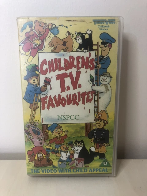 Children S Tv Favourites Vhs 1987 Nspcc 8 00 Picclick Uk
