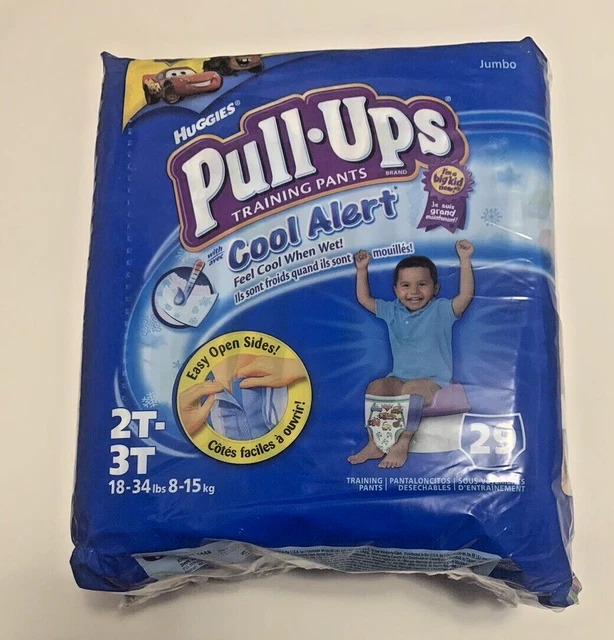 2007 DISNEY CARS Huggies PULL UPS 2t-3t Training Pants 29 Sealed Cool ...