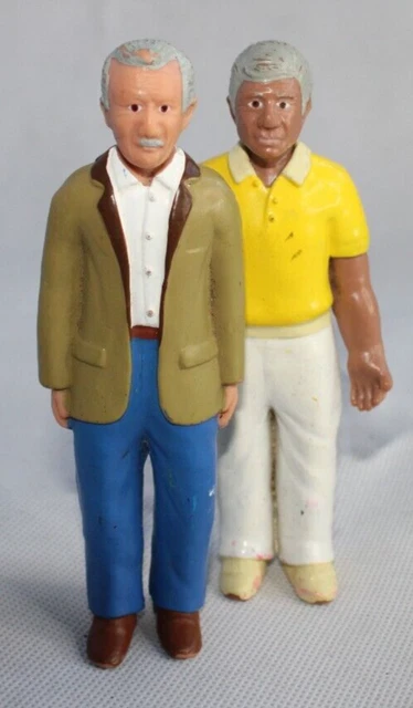 LAKESHORE BLOCK PLAY People Characters 1998 - Grandads - Vintage £13.00 ...