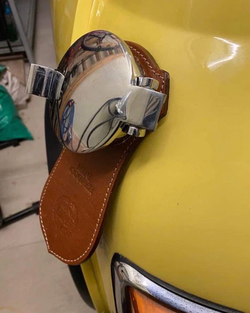 CLASSIC MINI LEATHER Fuel Bib. Embossed Logo. £29.99 - PicClick UK