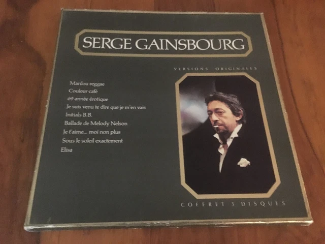 SERGE GAINSBOURG - COFFRET 3 LP Versions originales- POLYGRAM 824987 EUR 24,37 - PicClick FR
