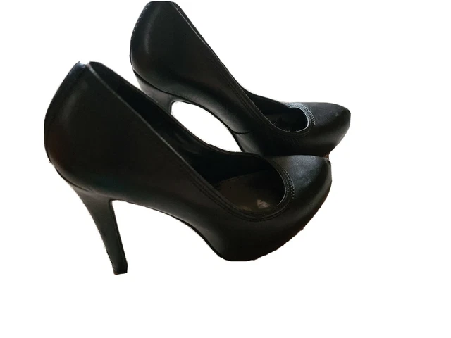 FRENCH CONNECTION HIGH Heels Black Shoes Size 4 £10.78 - PicClick UK