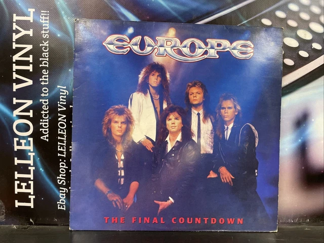 EUROPE THE FINAL Countdown LP Album Vinyl Record EPC26808 Rock 80’s ...