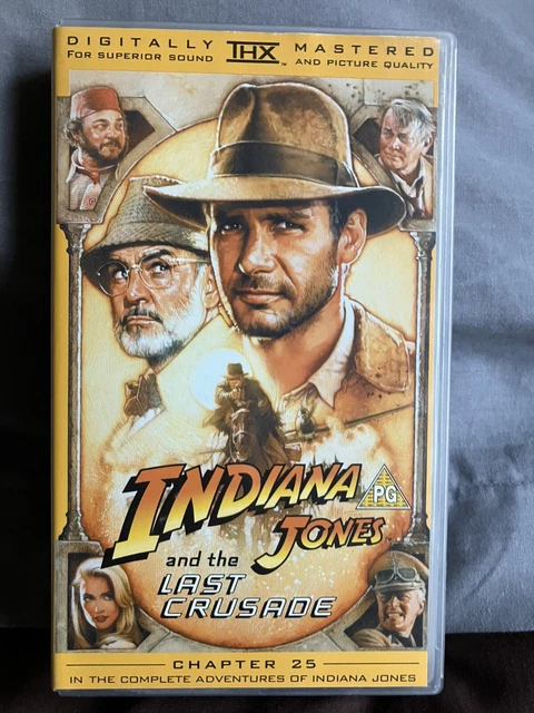 INDIANA JONES AND The Last Crusade [VHS] Rated PG £5.99 - PicClick UK