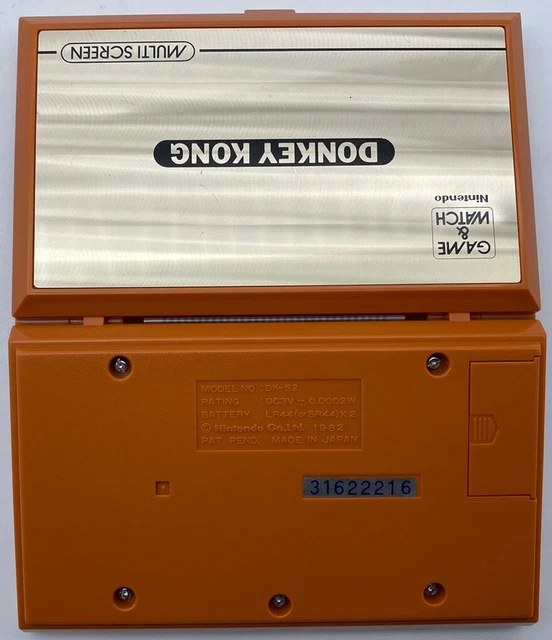 NINTENDO DK-52 GAME & Watch Donkey Kong Multi-Screen Japan Vintage ...