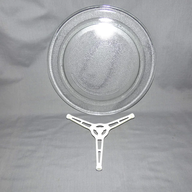 SHARP CAROUSEL MICROWAVE Glass Turntable Plate and Roller Ring From ...