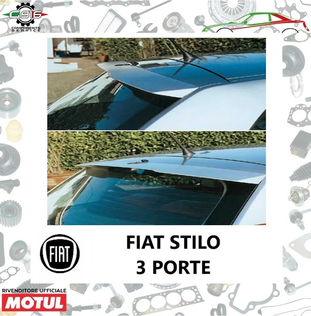 SPOILER POSTERIORE FIAT Stilo Rear Spoiler Heckflugel Spoiler Arriere ...