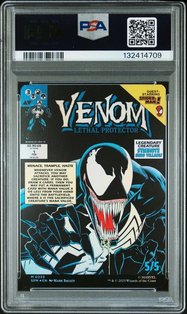 2025 MTG MARVEL'S Spider-Man #0233 Eddie Brock/Venom, Lethal Protector Psa 10 £0.80 - PicClick UK