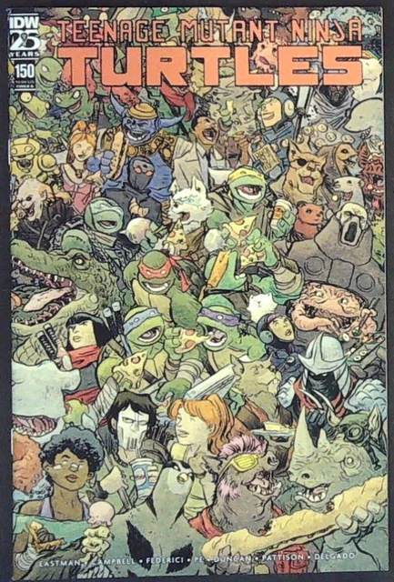 TEENAGE MUTANT NINJA TURTLES #150 - Cover D - New Bagged £14.99 ...