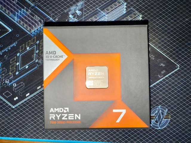 AMD RYZEN 7 7800X3D 8-Cores 4.2GHz Socket AM5 Gaming CPU Processor $548 ...