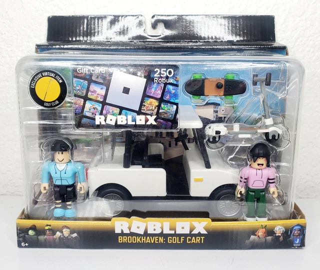 ROBLOX CELEBRITY ACTION Figure Rog Brookhaven Golf Cart Vehicle New $35 ...