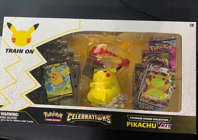 PIKACHU VMAX FIGURE Premium Collection Pokemon 25th Anniversary ...