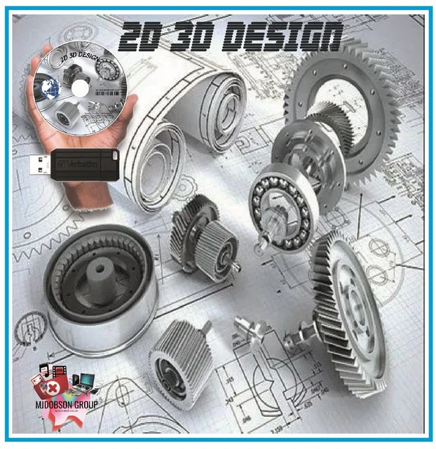 2d 3d Cad Dwg File Engineering Modeling Windows Mac Compatible Free Postage £8 25 Picclick Uk