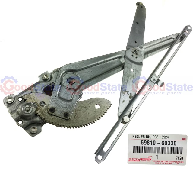 GENUINE TOYOTA LANDCRUISER HZJ79 HZJ78 RH Front Door Manual Window ...