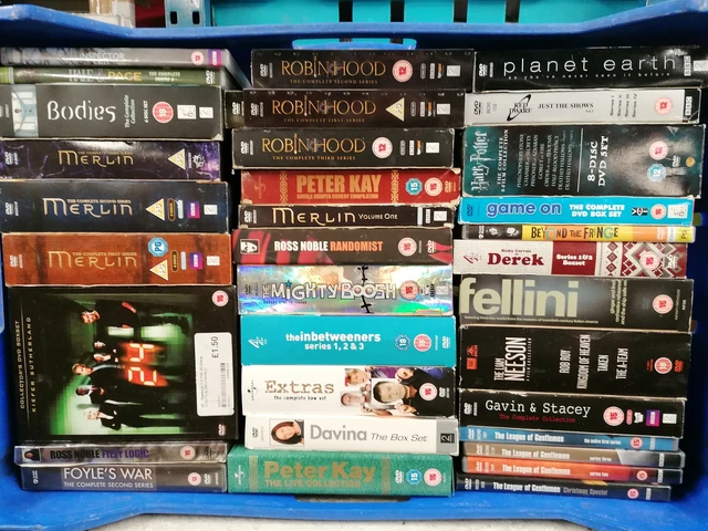 BBC ITV CHANNEL 4 SKY DVD Box Set TV Series and Movies Job Lot ...