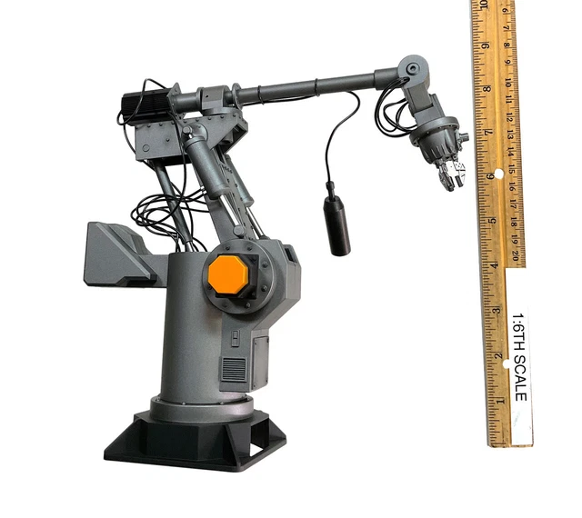 HOT TOYS IRON Man Tony Stark Mech-Test Robot (DUM-E) w/ Fire ...