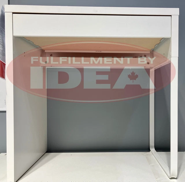 BRAND NEW IKEA MICKE White Desk with Drawer 28 3/4x19 5/8 " 302.130.76 ...