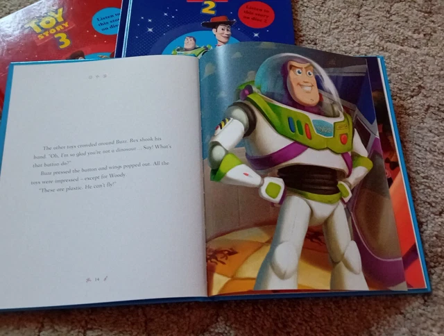 DISNEY TOY STORY Read-along-books & CD EUR 2,35 - PicClick FR