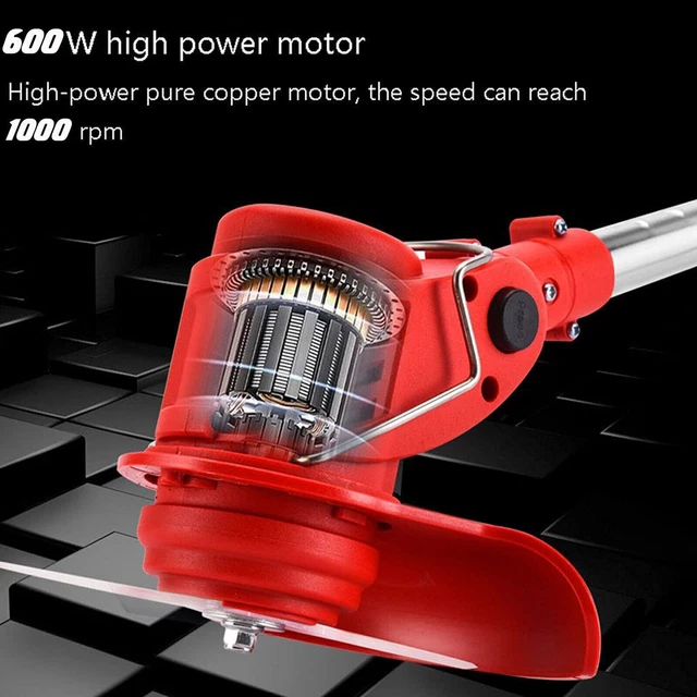 CORDLESS ELECTRIC GRASS String Trimmer Lawn Edger Weed Wacker Cutter ...