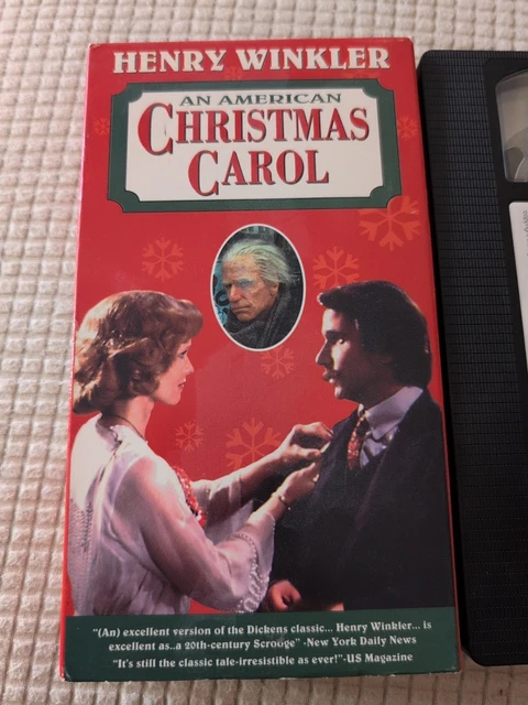 AN AMERICAN CHRISTMAS Carol VHS Henry Winkler £4.58 - PicClick UK