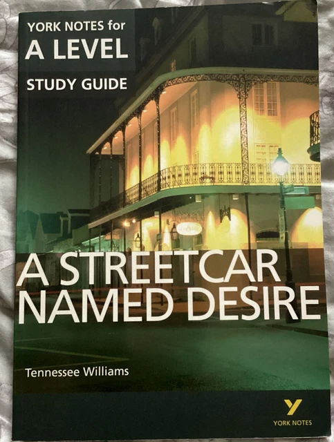 A LEVEL ENGLISH Literature: A Streetcar Named Desire STUDY GUIDE £6.44 ...
