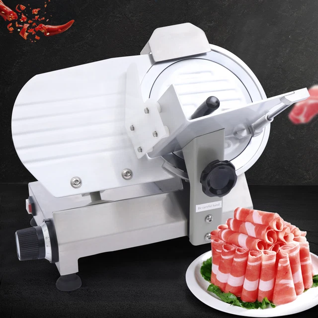 PRO MEAT SLICER Semi-auto Cutting Tool Commercial Food Meat Slicing ...