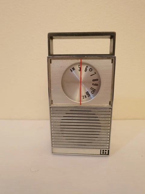 RADIO PORTÁTIL AM de colección 1951-1963 esfera Conelrad Packard ...