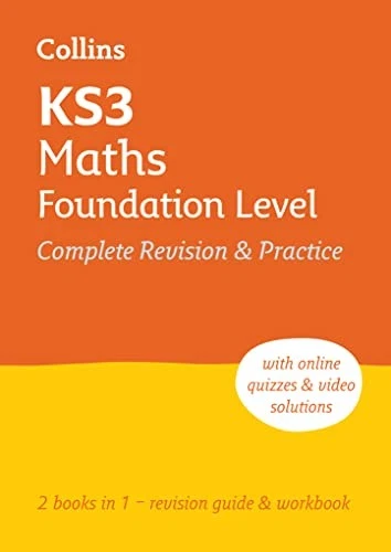 KS3 MATHS FOUNDATION Level All-in-One Complete Revision and ...