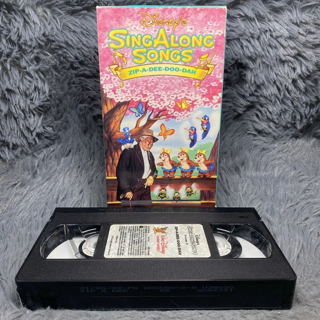 DISNEYS SING ALONG Songs - Song of the South: Zip-A-Dee-Doo-Dah VHS ...