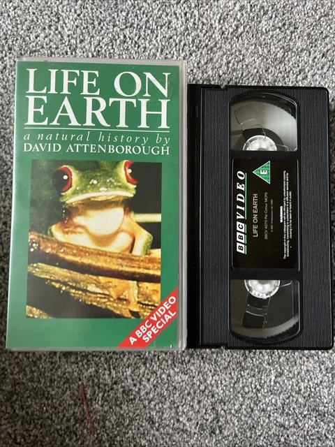 LIFE ON EARTH David Attenborough VHS EUR 1,15 - PicClick IT