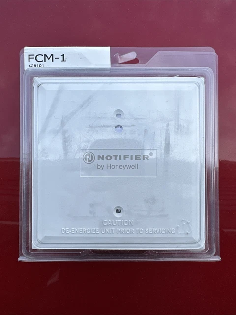 NEW NOTIFIER BY Honeywell Fire Alarm Relay Monitor Control Module FCM-1 ...