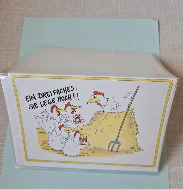 KLAPPKARTE + BRIEFUMSCHLAG Uli Stein 63/101 original verpackt EUR 3,00 - PicClick DE