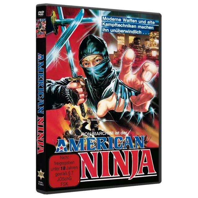 AMERICAN NINJA - Uncut Director's Cut (DVD) Ron Marchini Romano ...