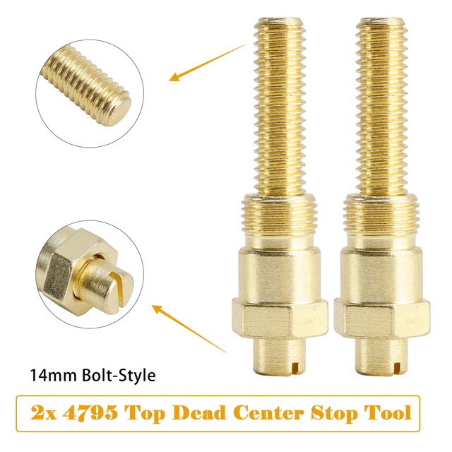 🏅2X 4795 TOP Dead Center Stop Tool 14mm Bolt-Style $35.31 - PicClick CA