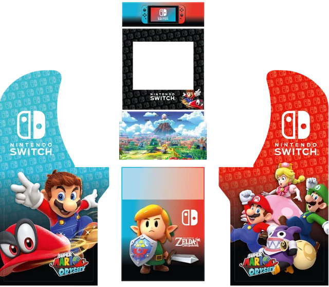 ARCADE 1UP CABINET graphics / artwork full cabinet - Nintendo Switch ...