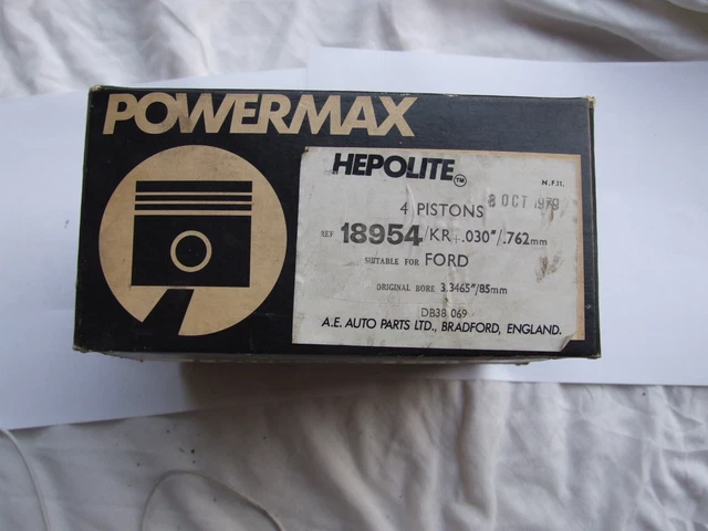POWERMAX PISTONS KR18954 Hepolite Crossflow £205.00 - PicClick UK