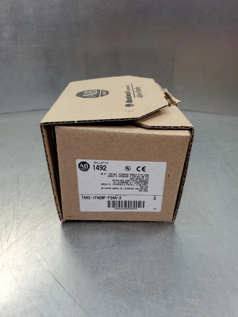 ALLEN BRADLEY 1492-IFM20F-F24A-2 /A Fused Interface Module 20-PT. 3C-28 ...