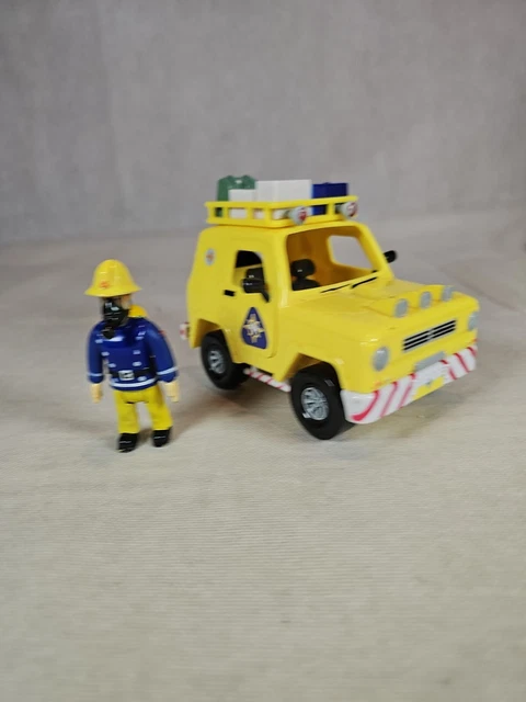 CBEEBIES FIREMAN SAM Jeep Car & Figure 2008 Toy Bundle Vehicle £7.60 ...