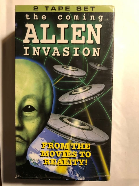 THE COMING ALIEN Invasion From The Movies To Reality 2 Tape Set Vhs ...