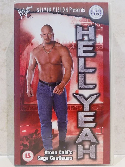 WWF HELL YEAH Stone Cold Steve Austin Wrestling Video Pal Vhs Wwe 1999 ...