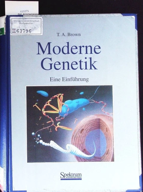 MODERNE GENETIK. EINE Einführung. Brown, Terence A.: EUR 8,00 - PicClick DE