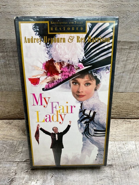 MY FAIR LADY VHS 1994 2 Tape Set 30th Anniversary Edition Hepburn, New Sealed £8.94 - PicClick UK