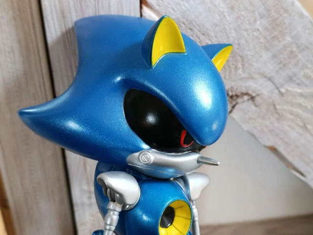 RARE SEGA JAZWARES Sonic The Hedgehog Metal Sonic 10 Inch Figur ...